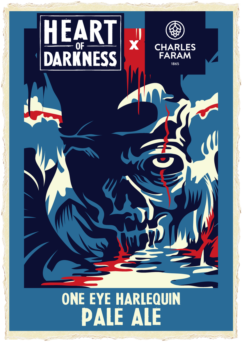 One Eye Harlequin Pale Ale – Heart of Darkness Brewery